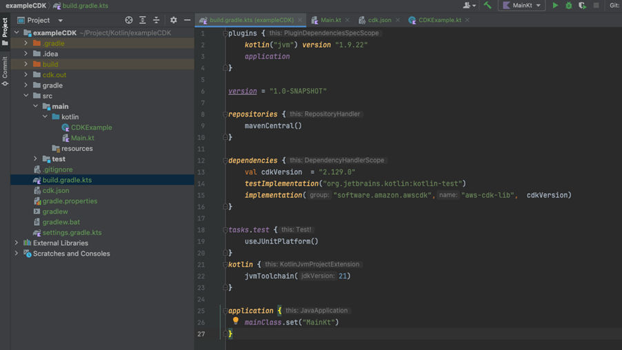 CDK Tutorial for Kotlin and Gradle | Orange Business